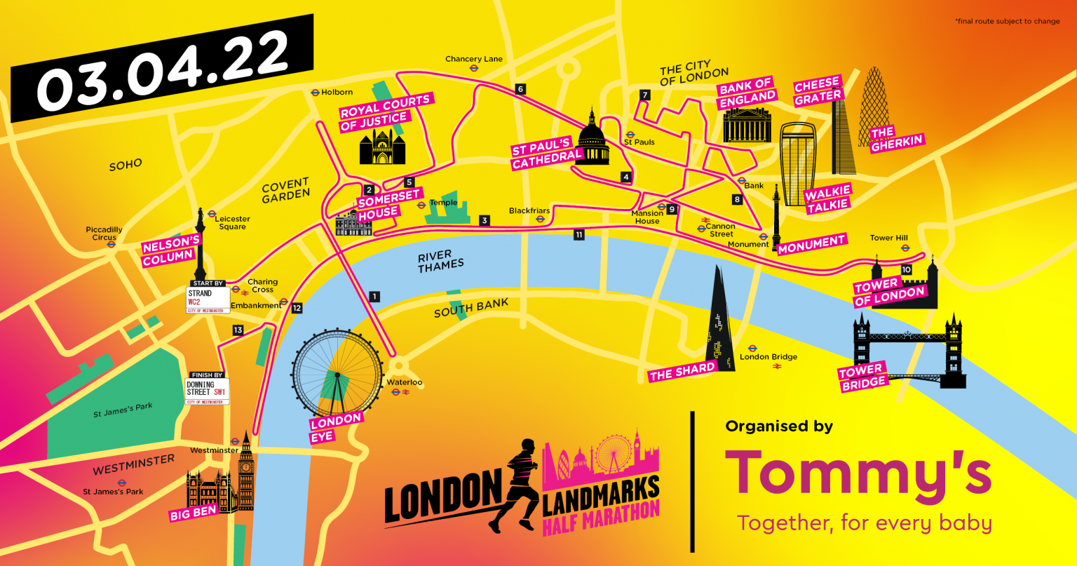London Landmarks Half Marathon 2022 – British Normandy Memorial