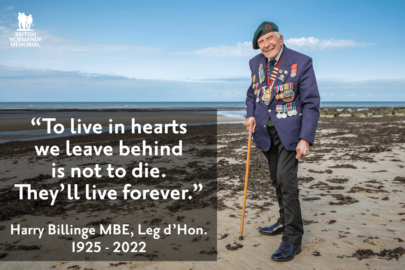 Remembering Harry Billinge – British Normandy Memorial