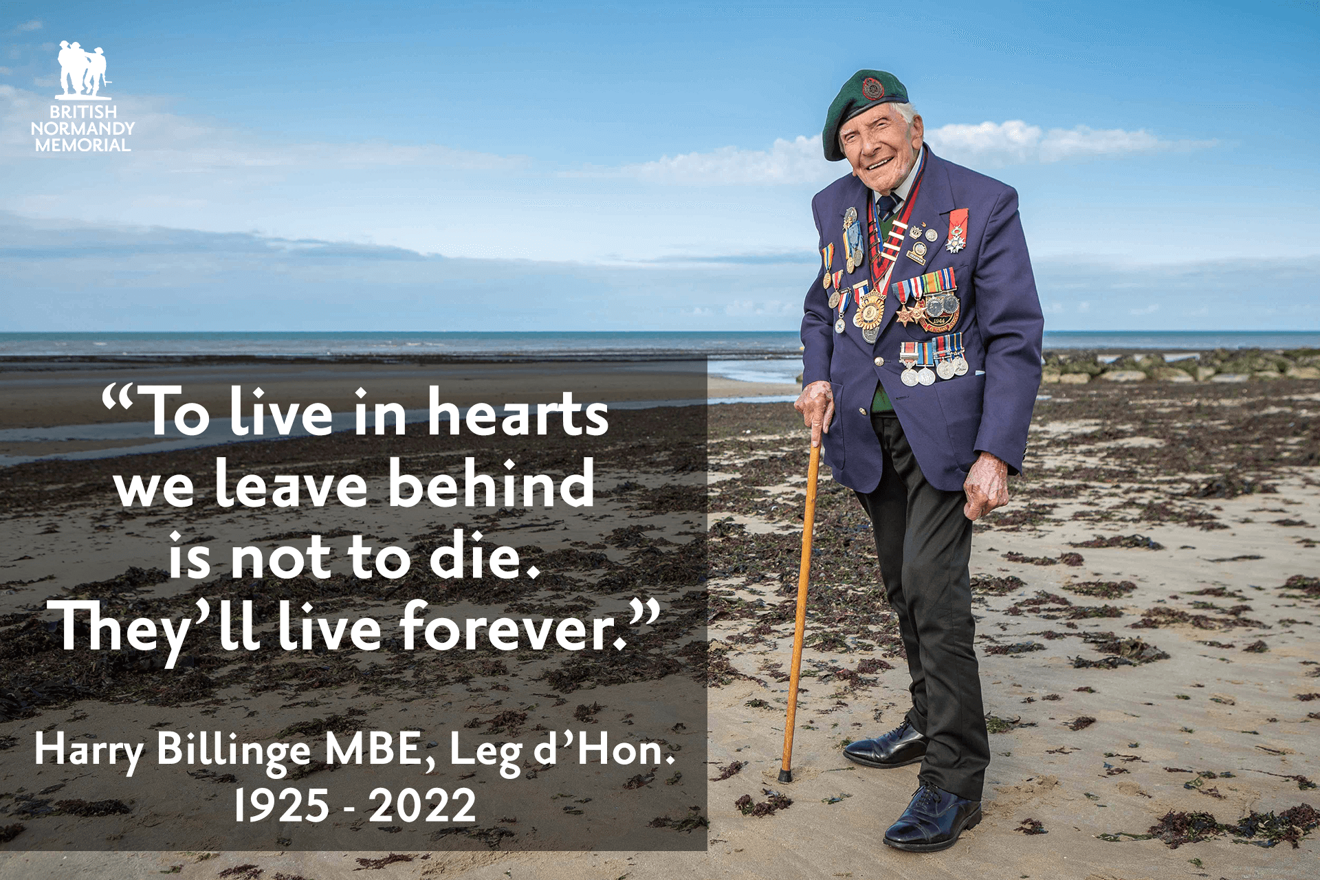 Remembering Harry Billinge – British Normandy Memorial