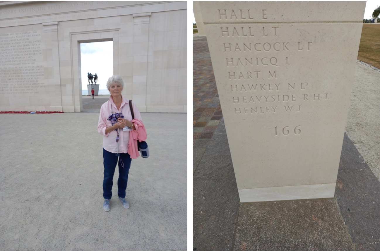 Daughter of Fallen Serviceman Visits Memorial – British Normandy Memorial