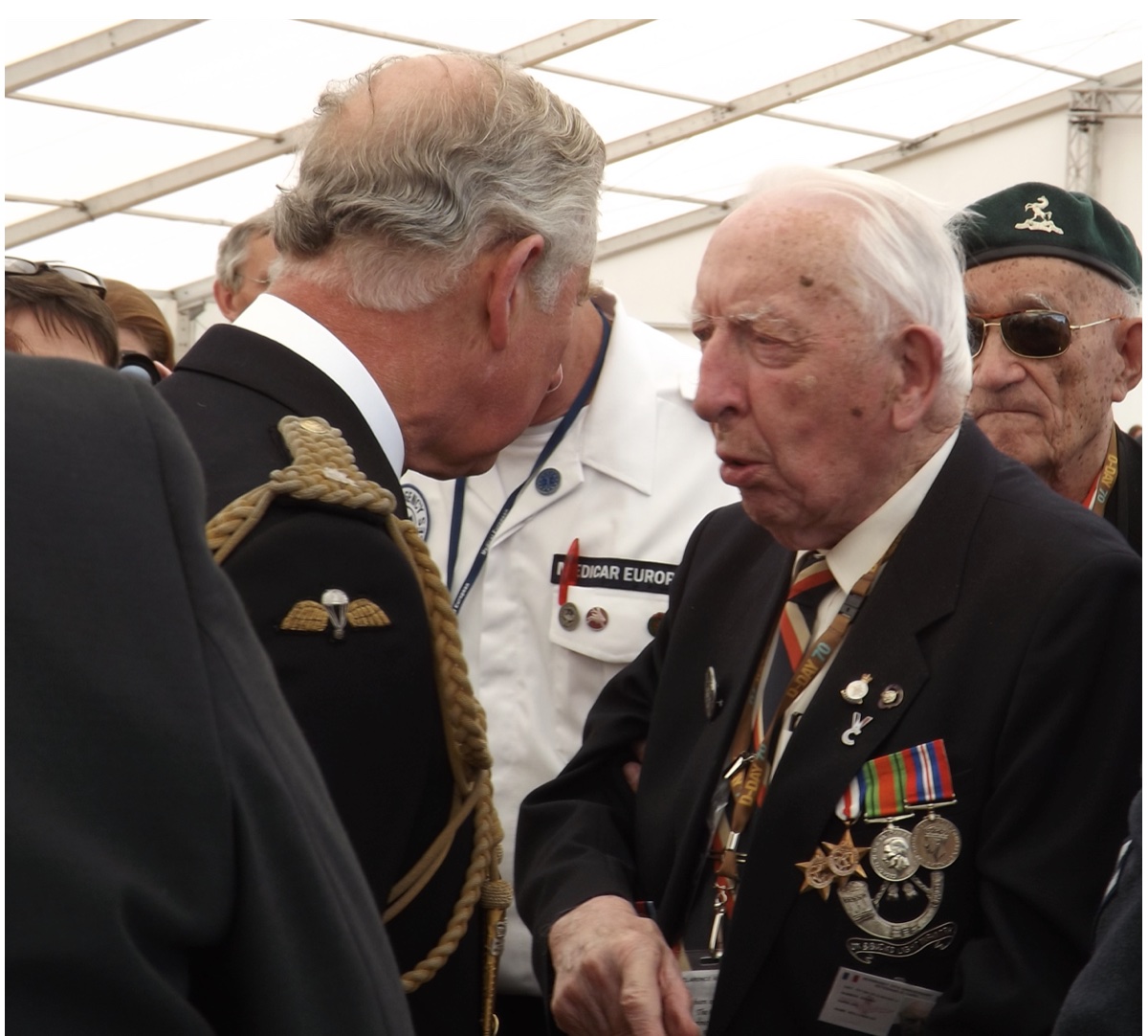 Normandy Veteran Reg Charles Shares Story on 100th birthday – British ...