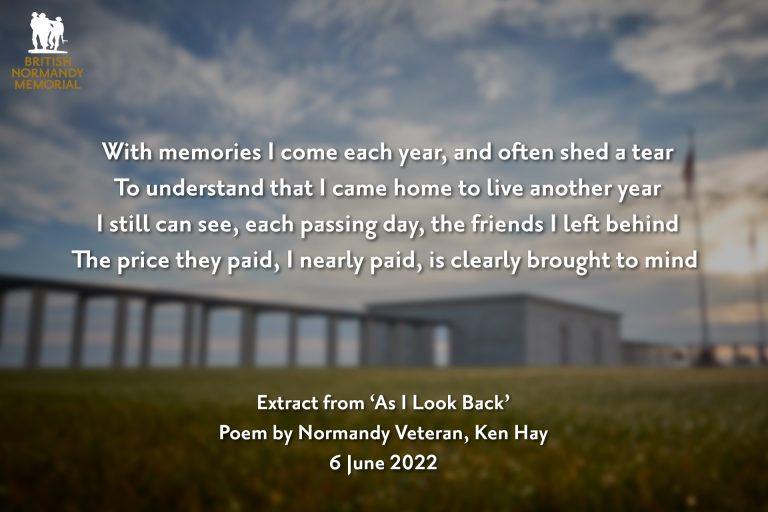 Normandy Veteran Ken Hay MBE Becomes Memorial Ambassador – British ...