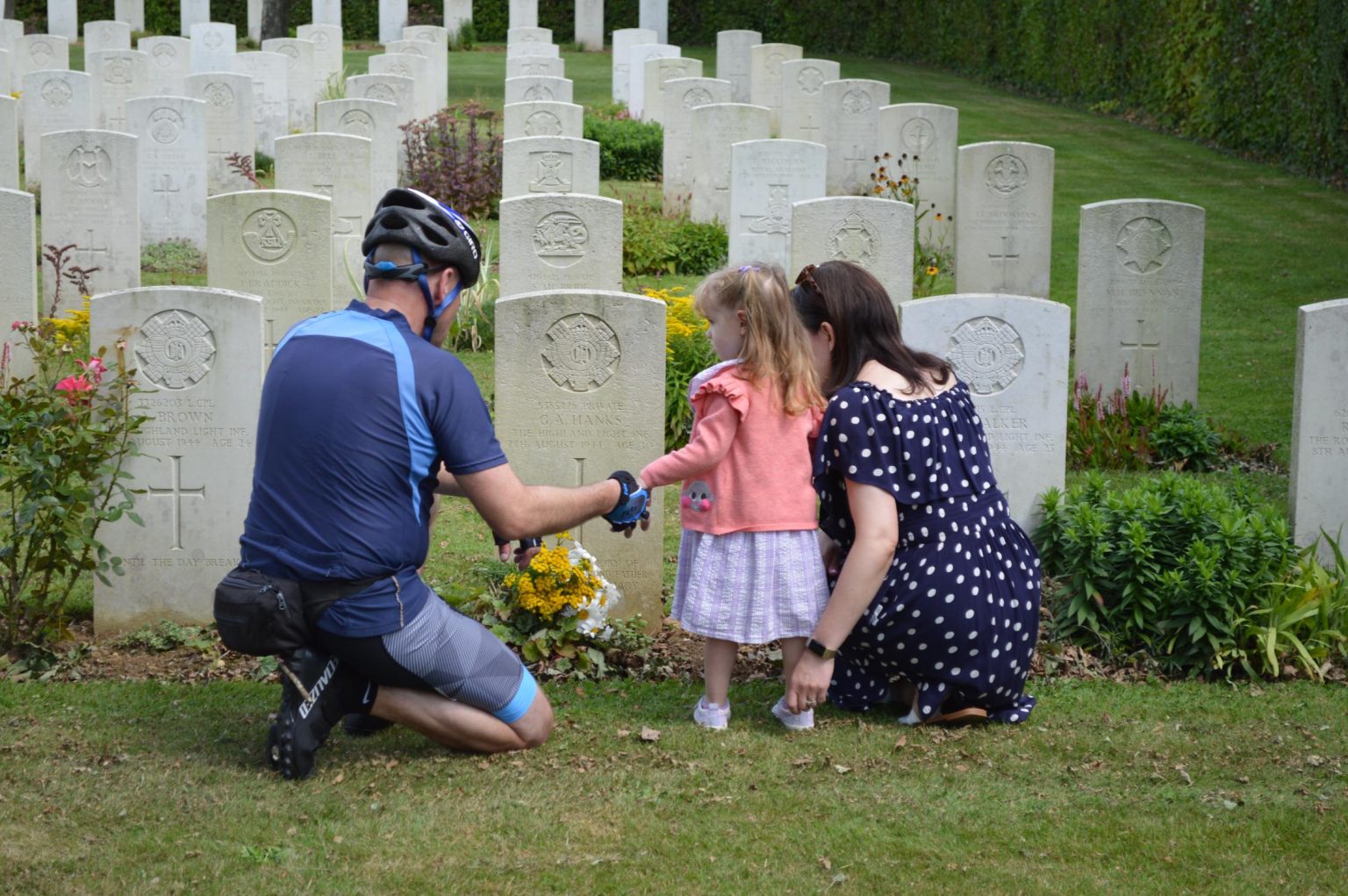 Normandy cycle route: epic fundraiser inspired by grandfather – British ...