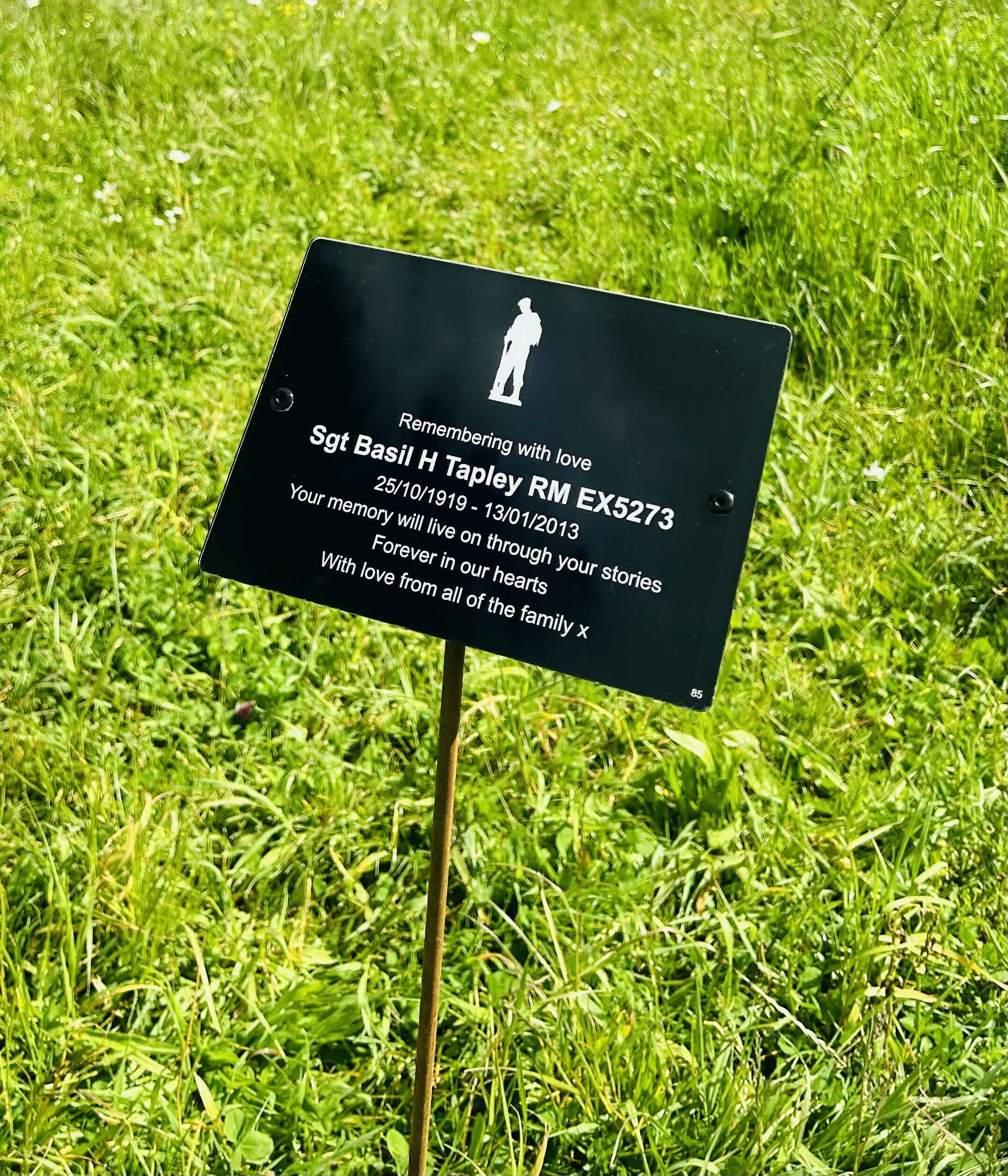 Sponsor a Tribute Plaque at the Memorial – British Normandy Memorial