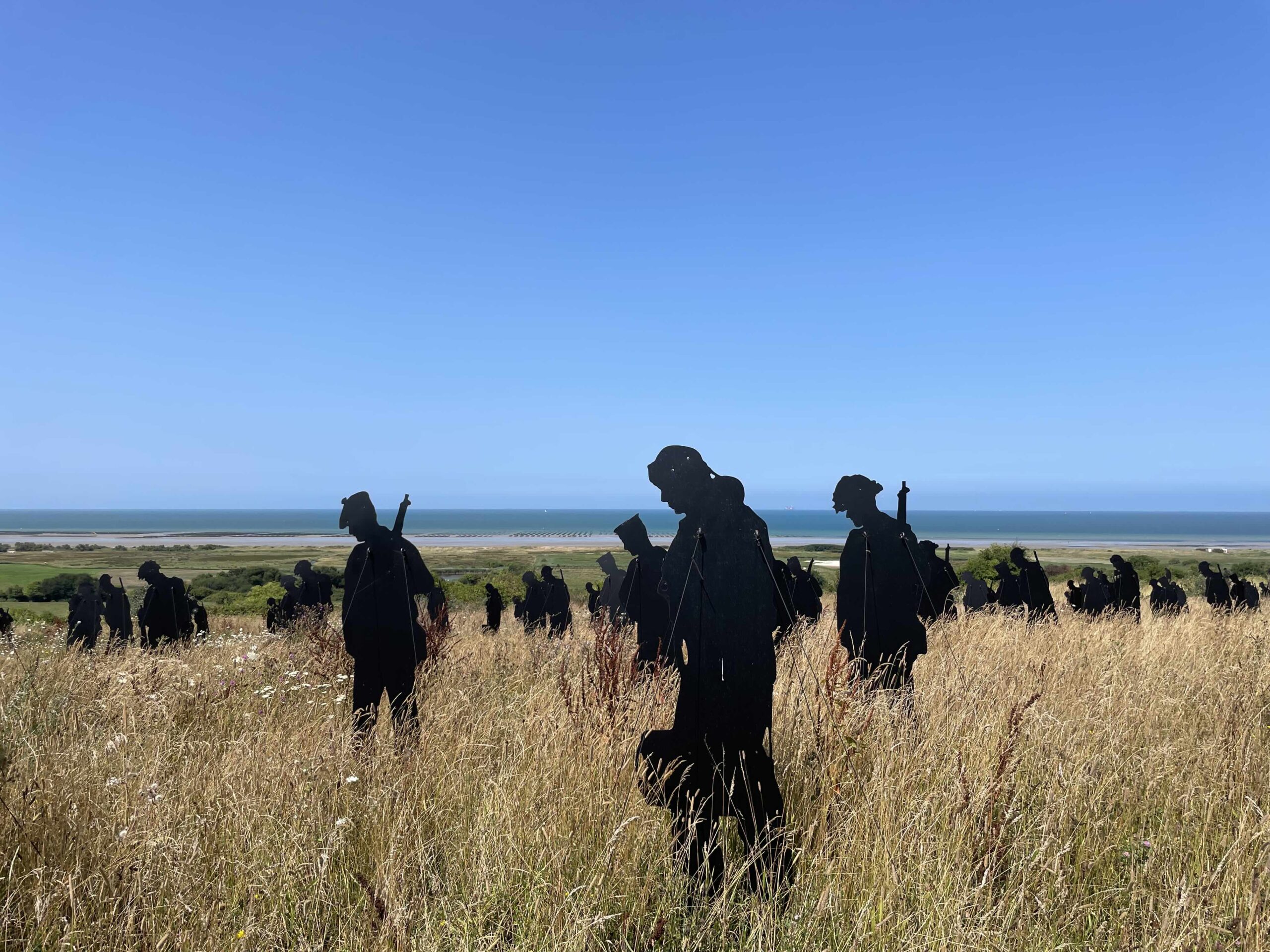 STANDING WITH GIANTS INSTALLATION ENDS – British Normandy Memorial