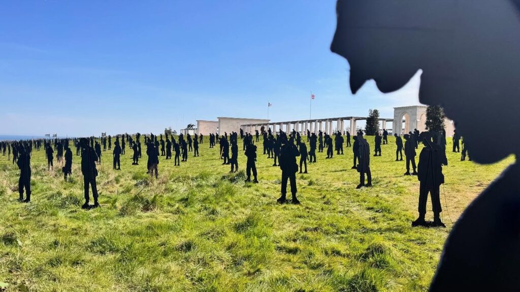 THE ‘GIANTS’ RETURN TO NORMANDY – British Normandy Memorial